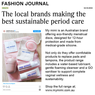 Menstrual Disc | Reusable Eco-Friendly Period Care Australia – my mimi