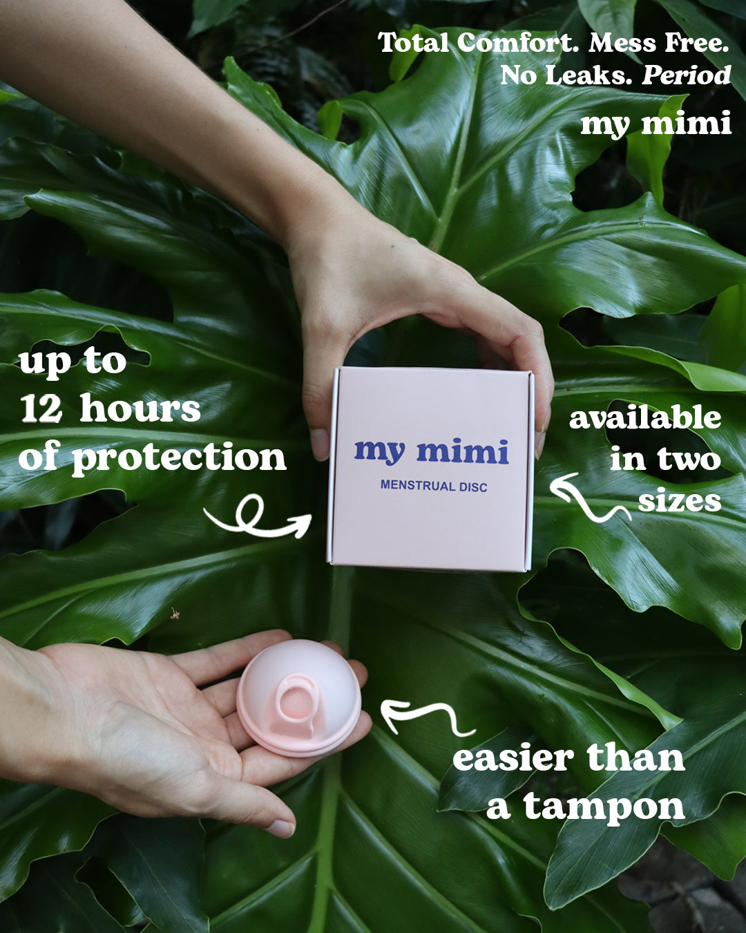 menstrual disc - comfortable & leak-free protection – my mimi